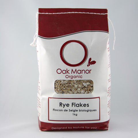 Organic Rye Flakes – Oak Manor Organic