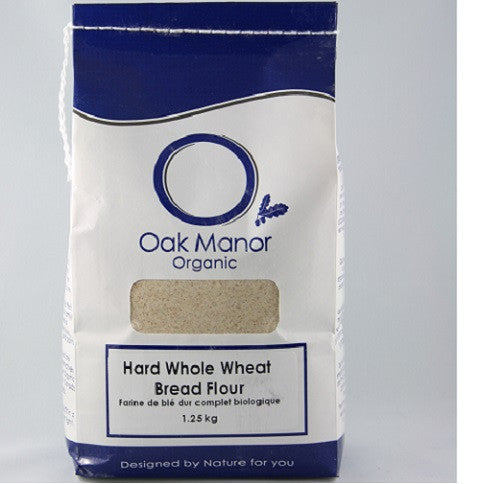 Organic Whole Wheat Bread Flour – Oak Manor Organic